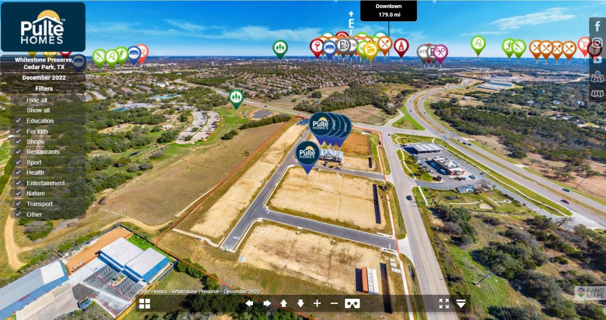 Pulte Homes - Texas - PanoMaps.us