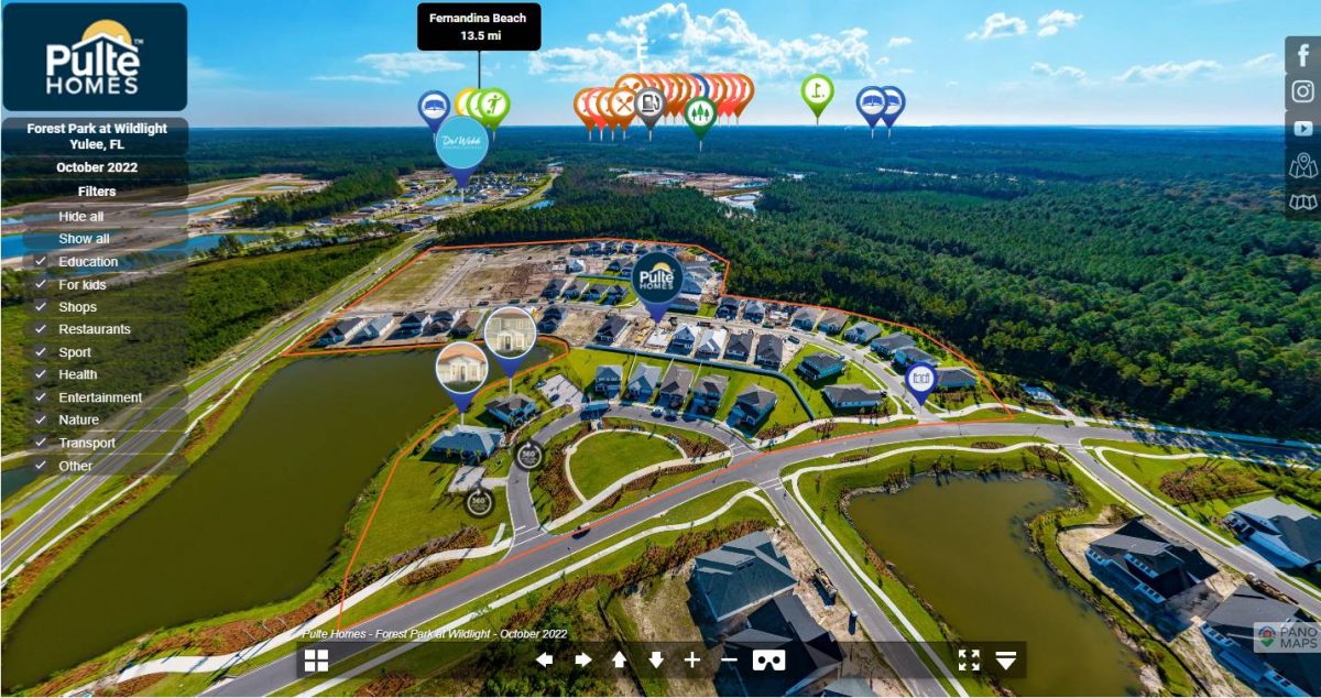 Pulte Homes - Northeast Florida - PanoMaps.us