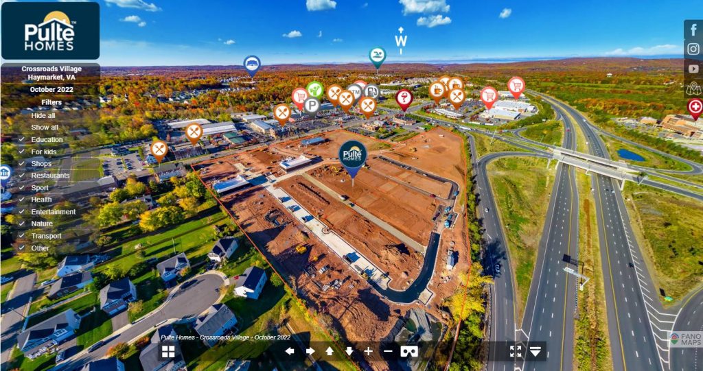 Pulte Homes - Mid-Atlantic - PanoMaps.us