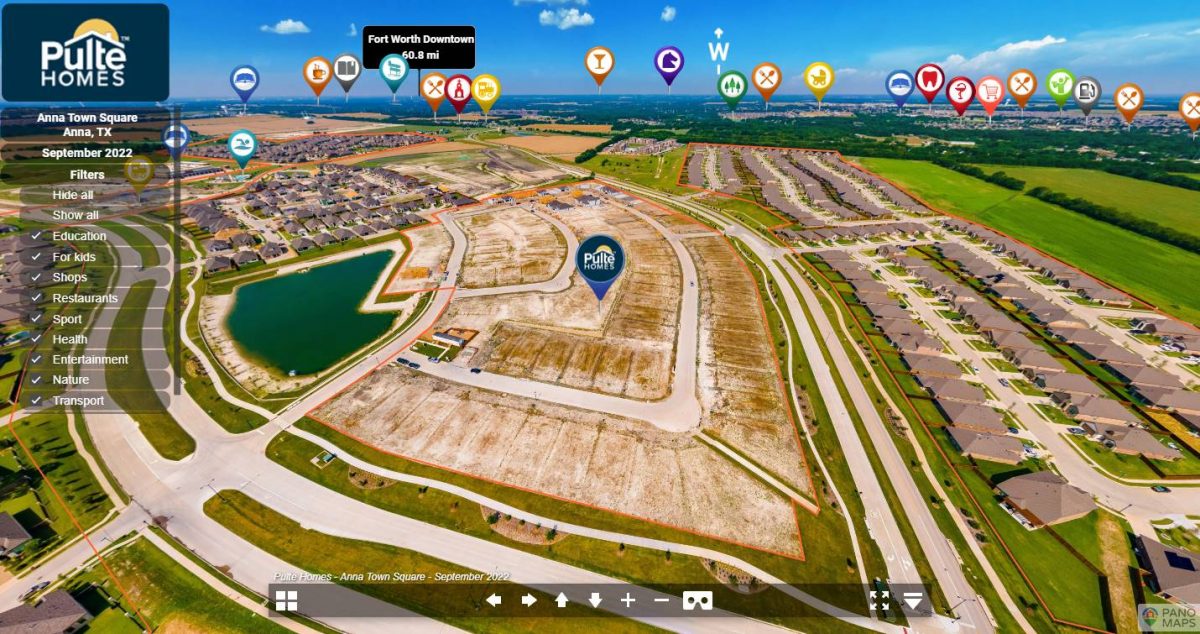 Pulte Homes - Texas - PanoMaps.us